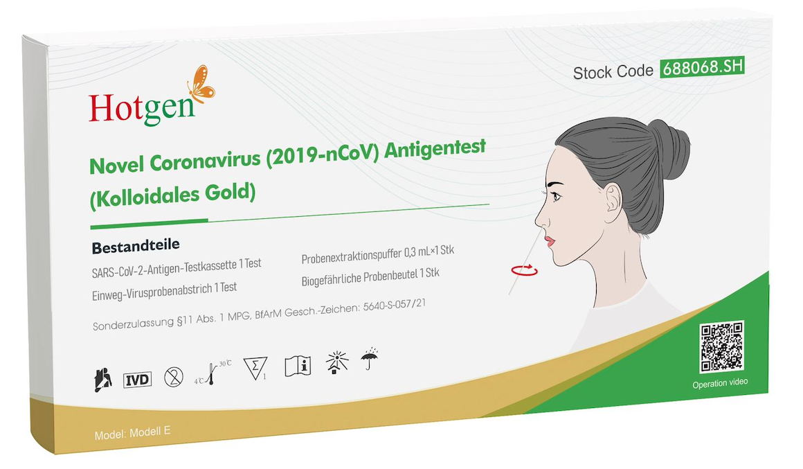 Hotgen - Antigentest - Plasmaconcept